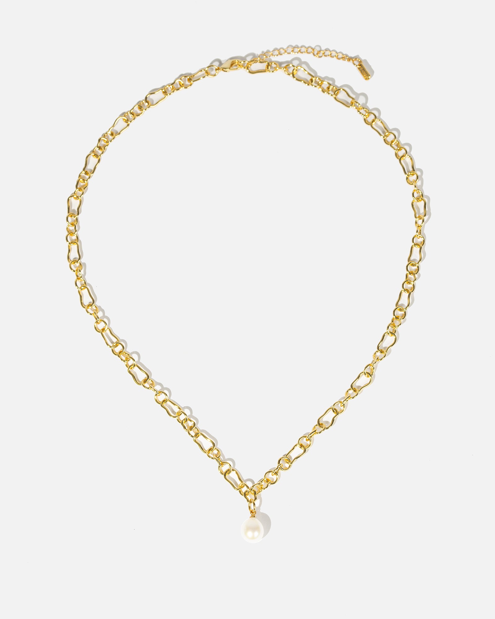Coastal Freshwater Pearl Chain Link Necklace – Barcs Australia